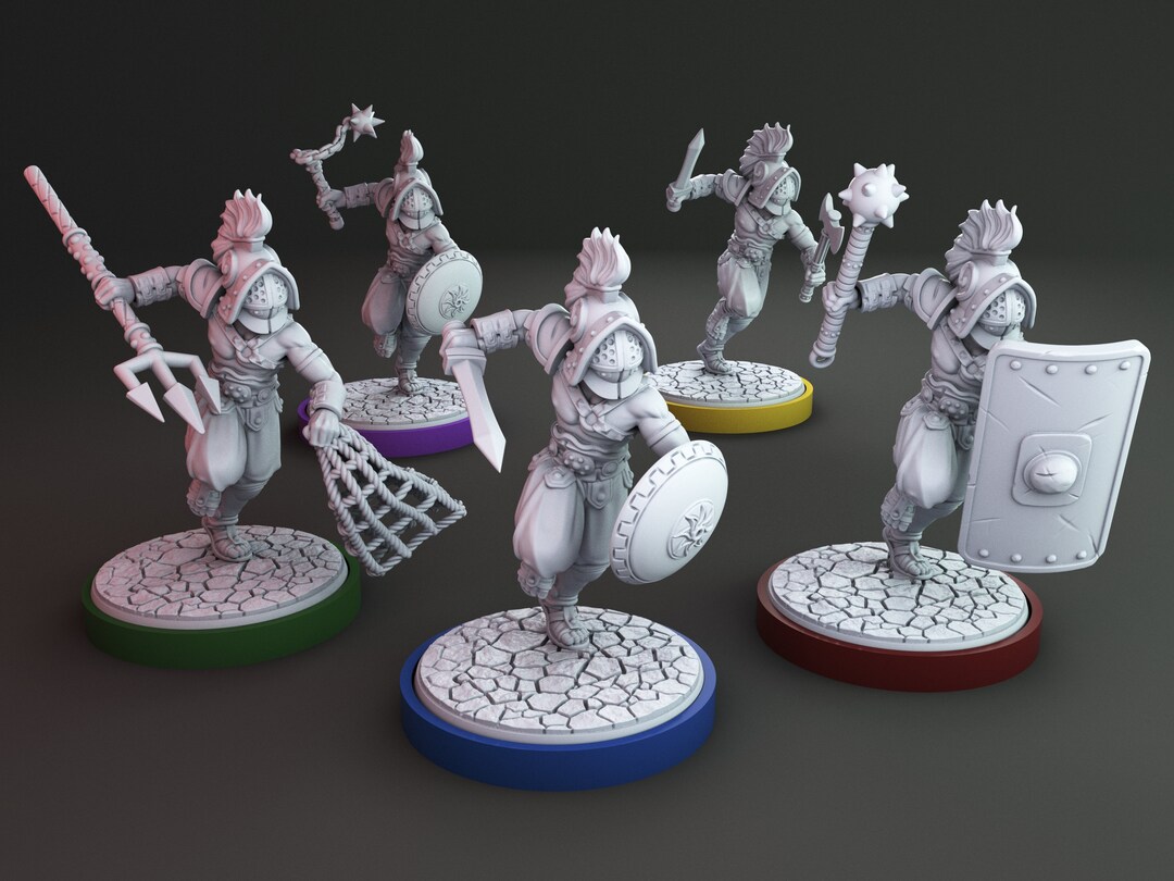 Gladiators Board Game Miniatures for Tabletop Boardgame - Etsy UK