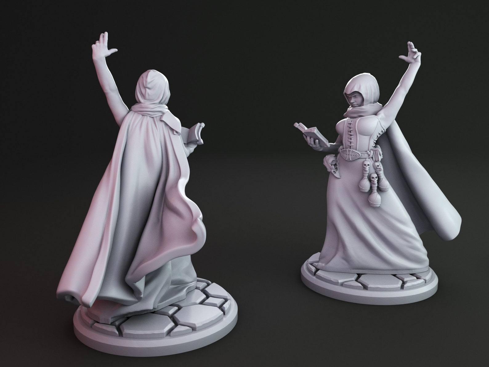 Fantasy Woman latifa Miniature for Tabletop - Etsy