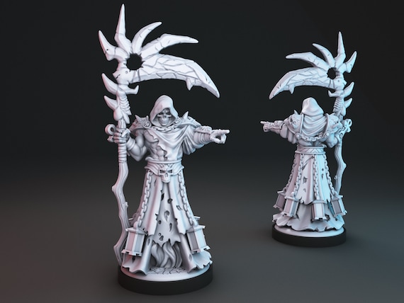 The Death grim Reaper Miniature for Tabletop - Etsy