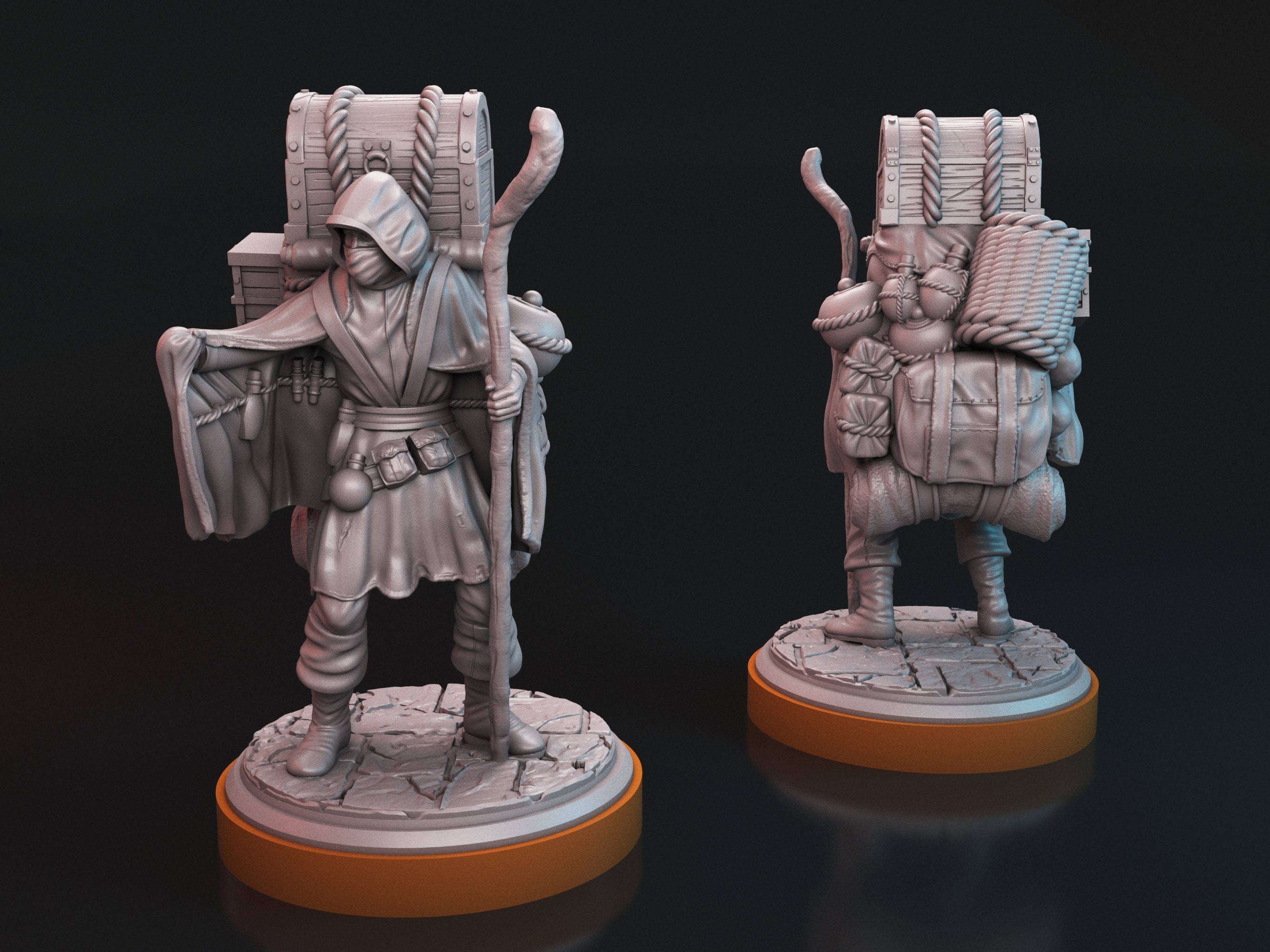 Unmatched Sidekick Porter V2 Miniature for Sinbad / Dark - Etsy