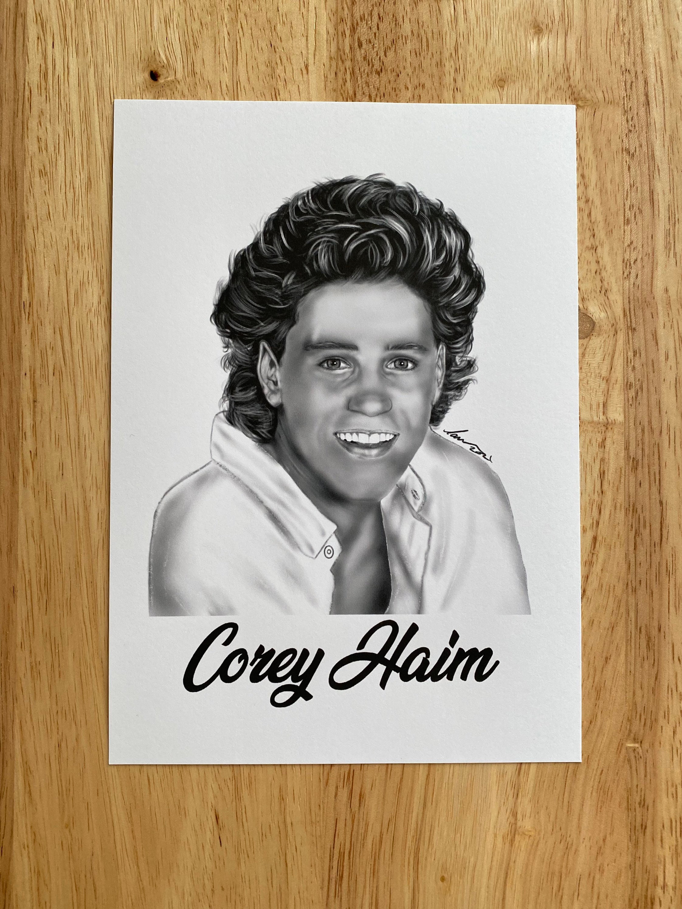 Corey Haim Corey Haim Art the Lost Boys License to Drive Digital Art - Etsy