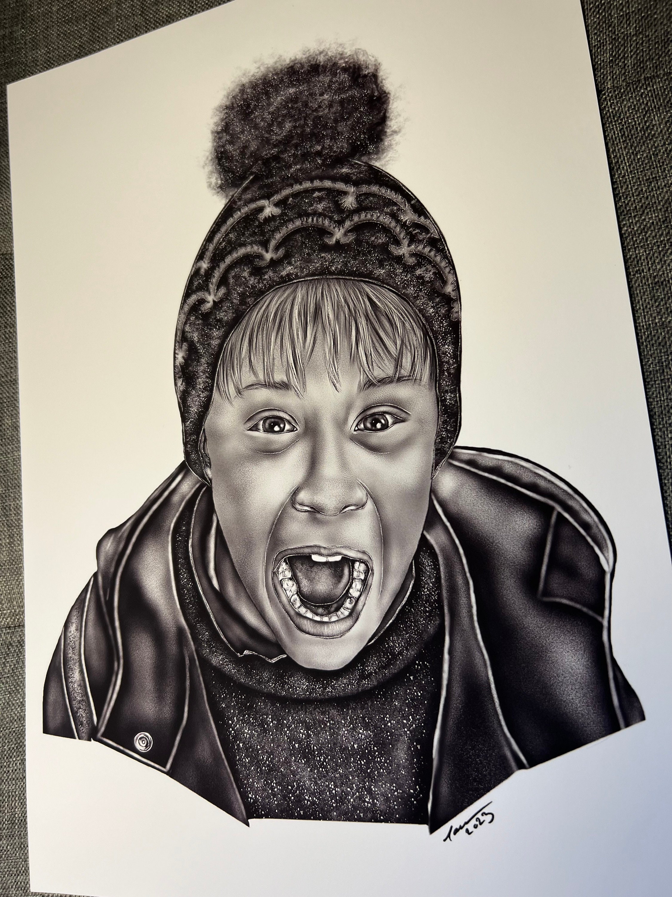 Home Alone , Kevin Mccallister , Home Alone Art . - Etsy