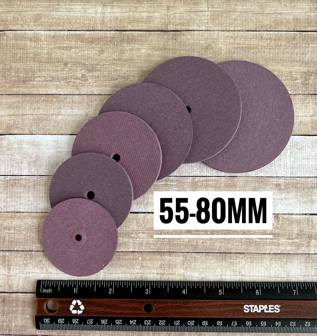 55-80mm Cardboard Discs for Teddy Bears, Teddy Dolls, Knitted and ...