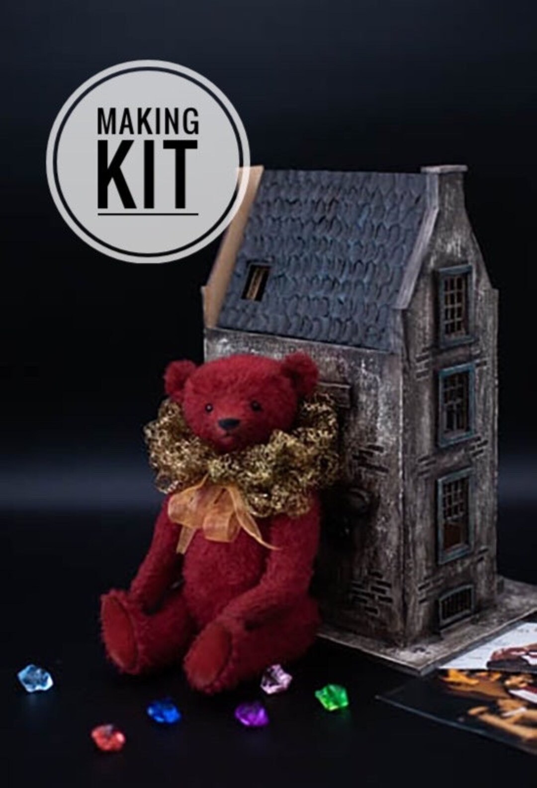 Teddy Bear Making Kit- Sewing Kit for Diy Project - Etsy UK