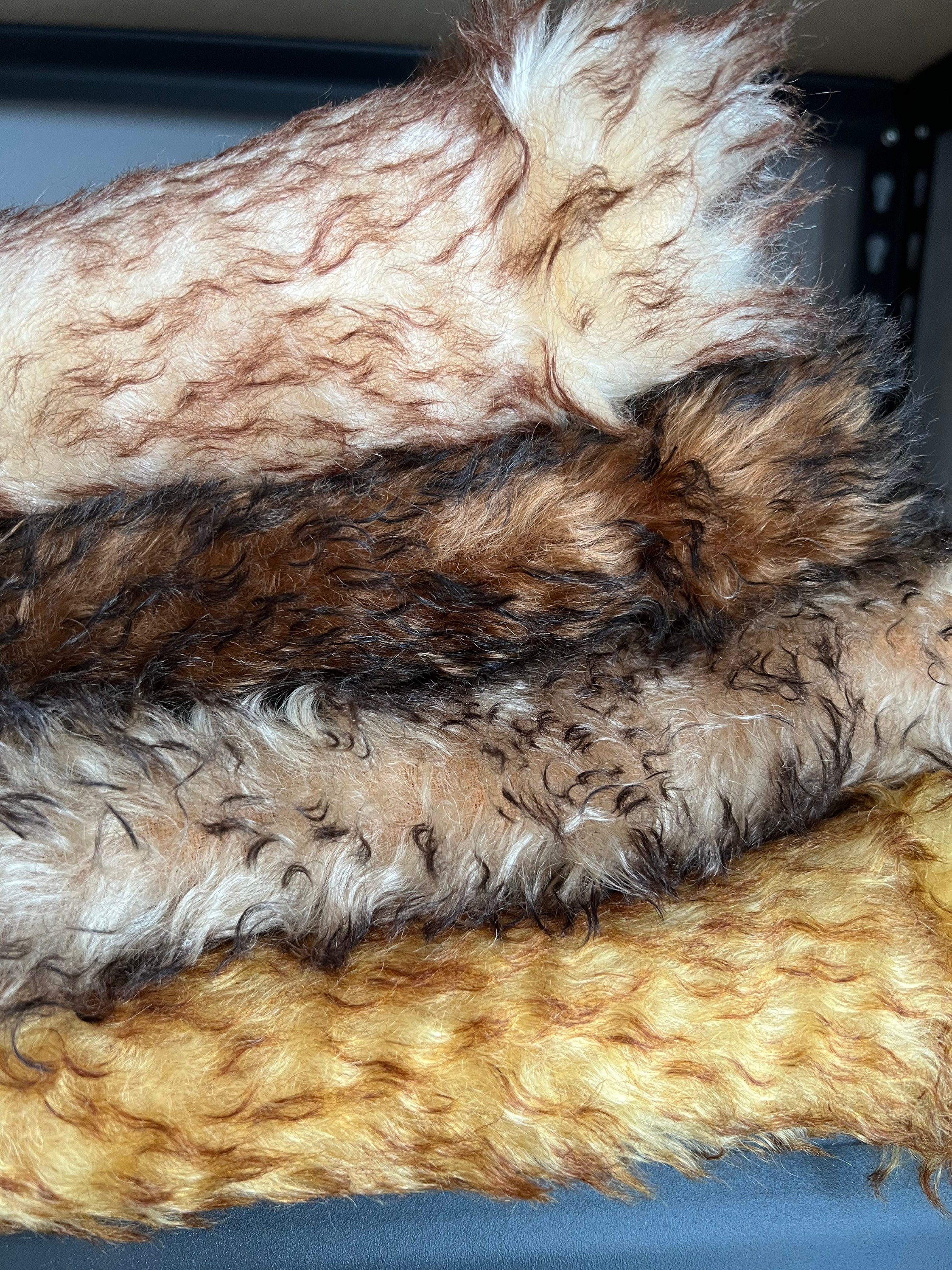 NEW! 40mm Pile LUXE Tipped Mohair for Teddy Bears, Teddy Dolls and ...