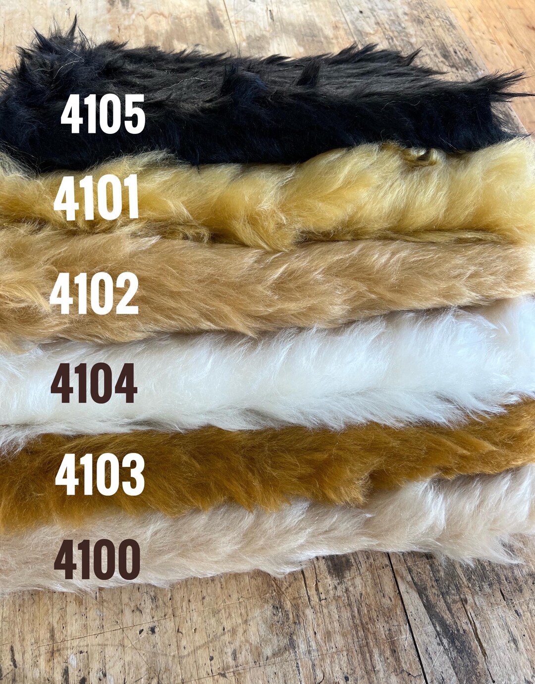 NEW! 40mm Pile LUXE Tipped Mohair for Teddy Bears, Teddy Dolls and ...