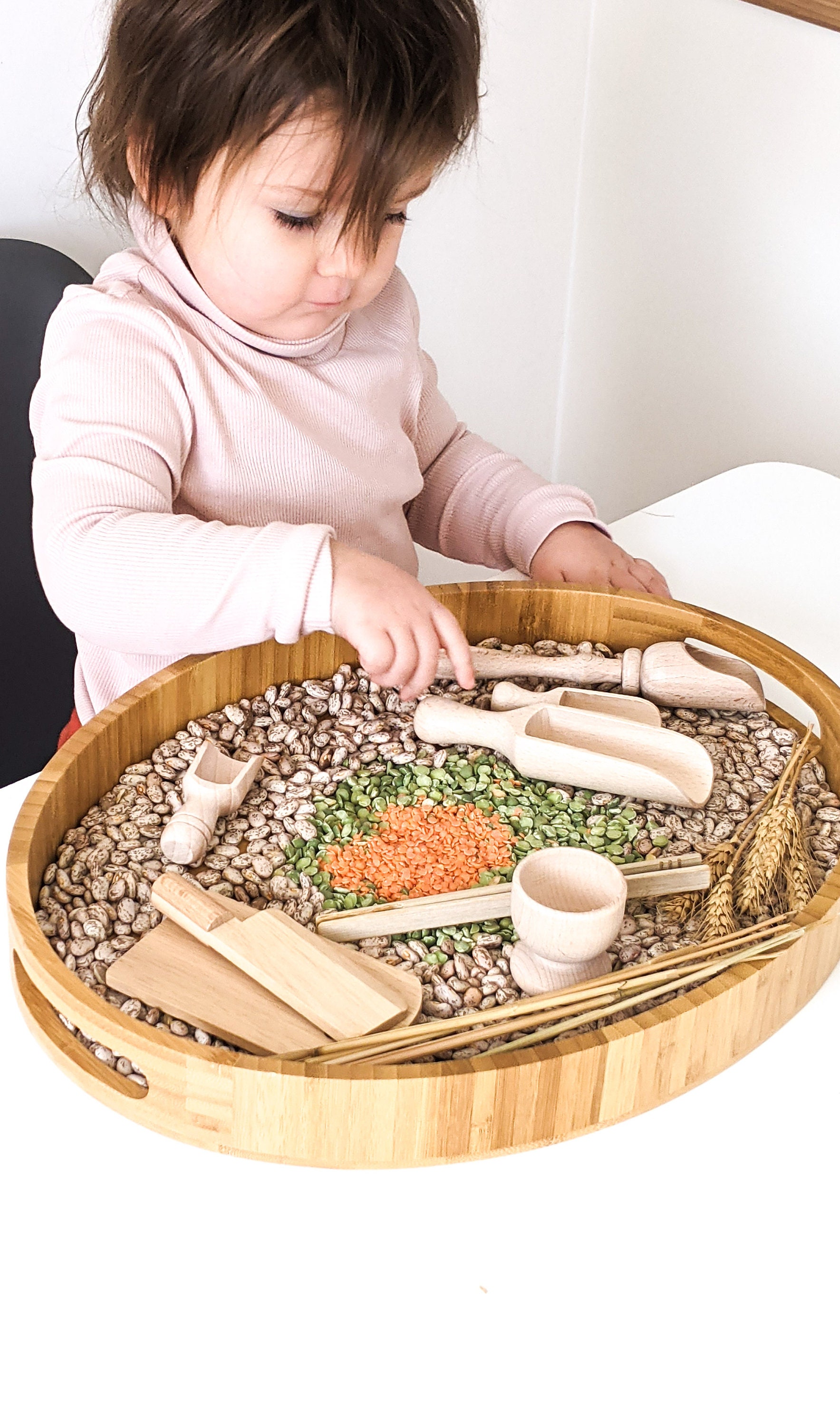 Montessori Tuff Tray Tools Sensory Bin Tool Set | Etsy