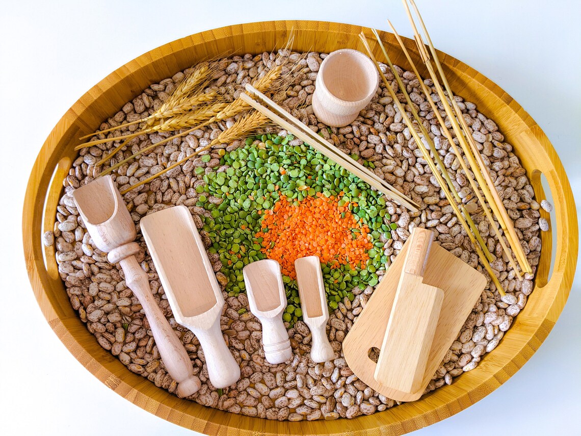 Montessori Tuff Tray Tools Sensory Bin Tool Set - Etsy