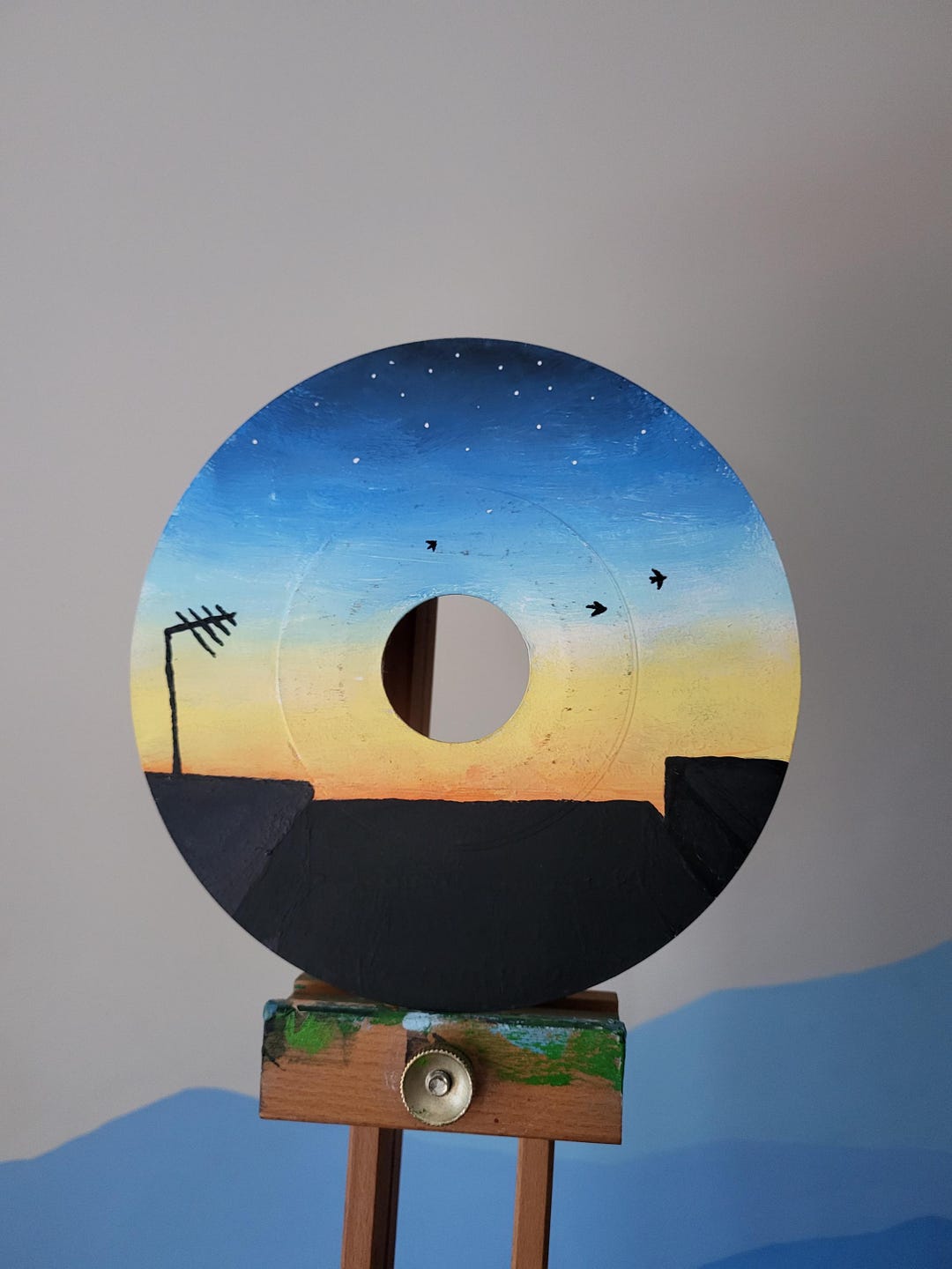 Sunset Birds 45rpm Vinyl Record. - Etsy