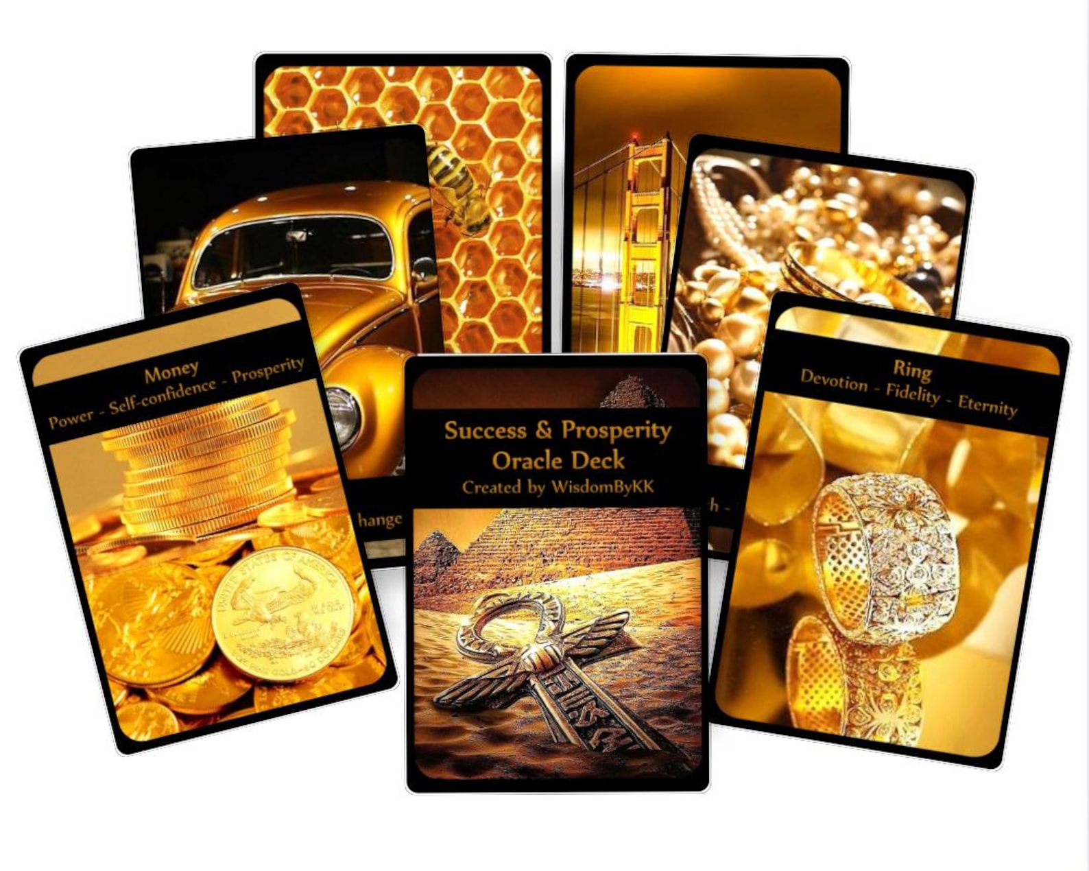 Success and Prosperity Oracle Deck. Good Luck Oracle Cards - Etsy