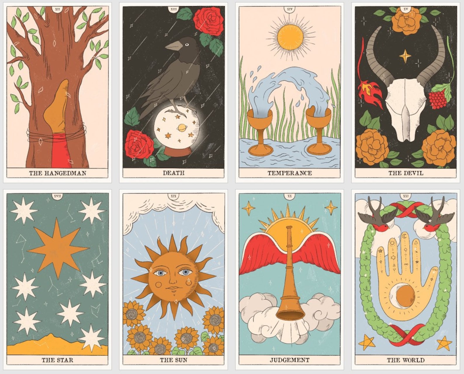 Fools Magic Tarot Deck. Cartoon Inspired Tarot - Etsy
