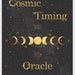 Cosmic Timing Oracle Deck. Time Predictions Oracle Cards - Etsy