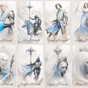 Divine Magic Tarot Deck. Renaissance Purity and Innocence Tarot - Etsy