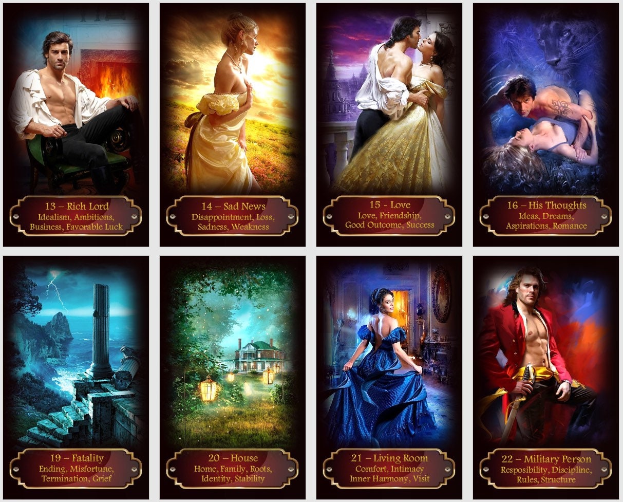 Kipper Cards. Extended Version Oracle Deck. Romantic Love - Etsy