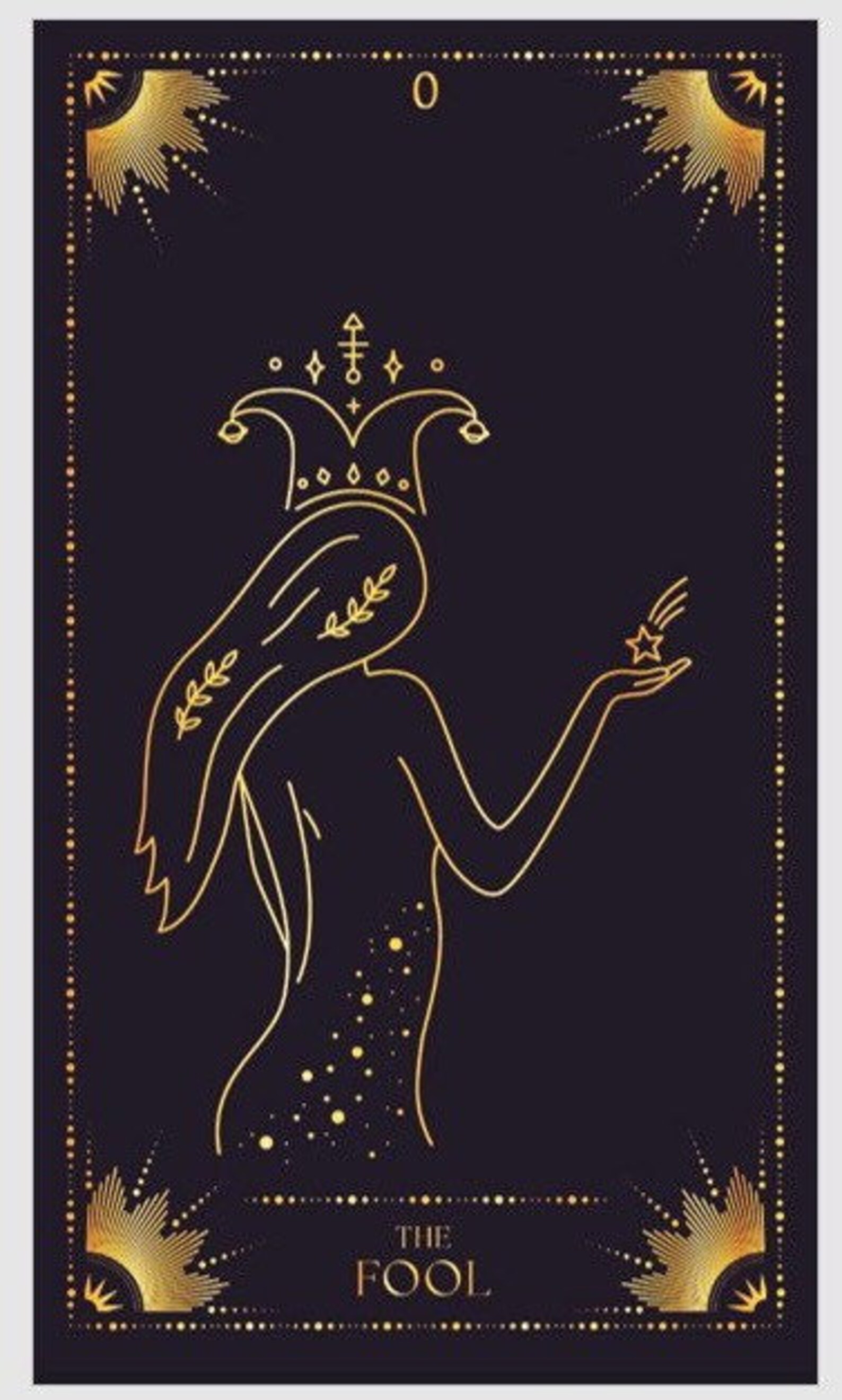 Starry Night Tarot Deck. Night Magic Tarot Cards - Etsy