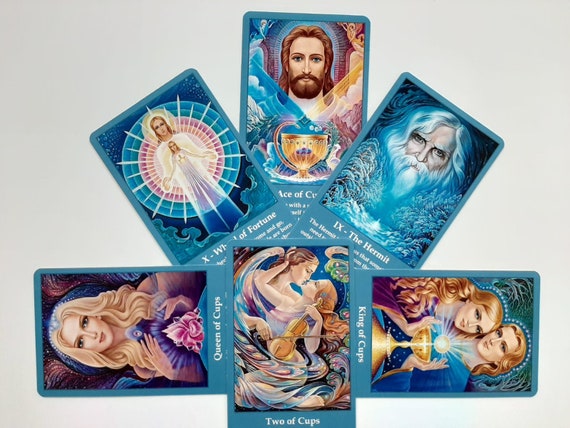 Heaven Faith Tarot Deck. Wisdom Messages Tarot | Etsy