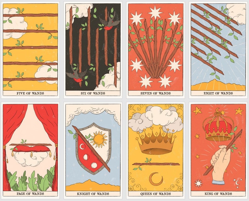 Fools Magic Tarot Deck. Cartoon Inspired Tarot - Etsy