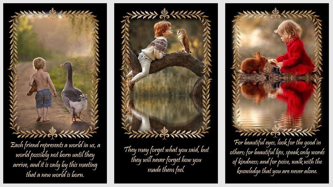 Friendship Oracle Cards. Affirmation Cards. | Etsy