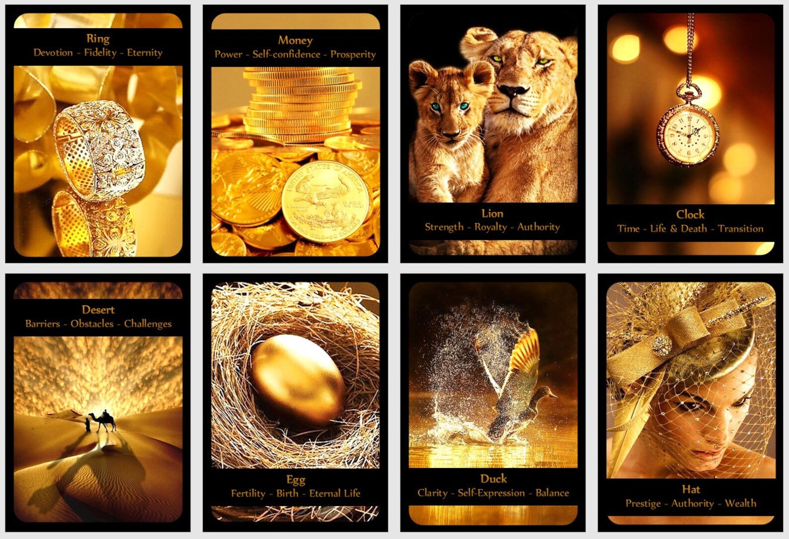 Success and Prosperity Oracle Deck. Good Luck Oracle Cards - Etsy