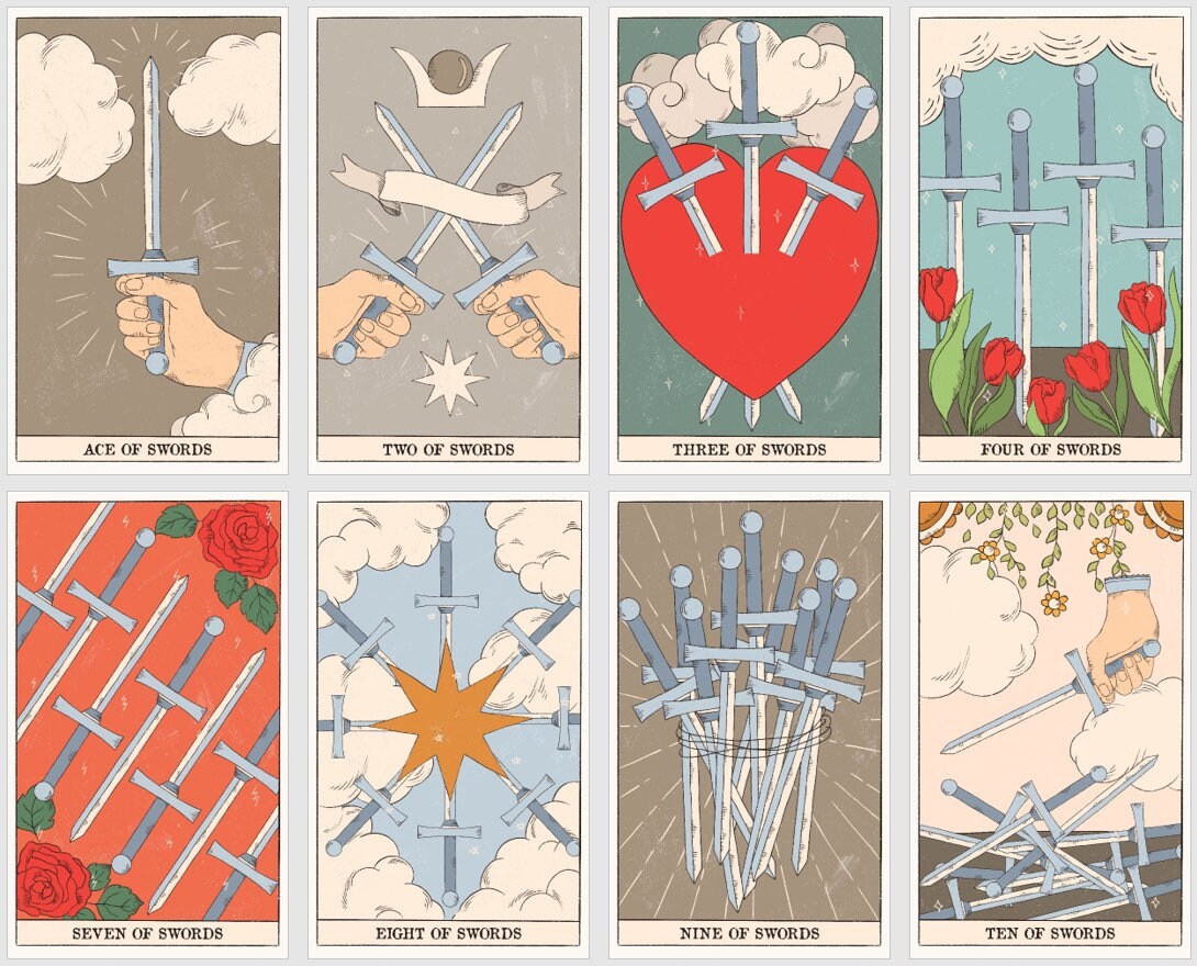 Fools Magic Tarot Deck. Cartoon Inspired Tarot - Etsy