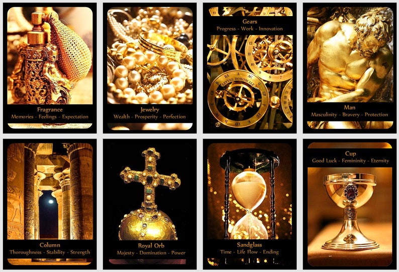 Success and Prosperity Oracle Deck. Good Luck Oracle Cards - Etsy
