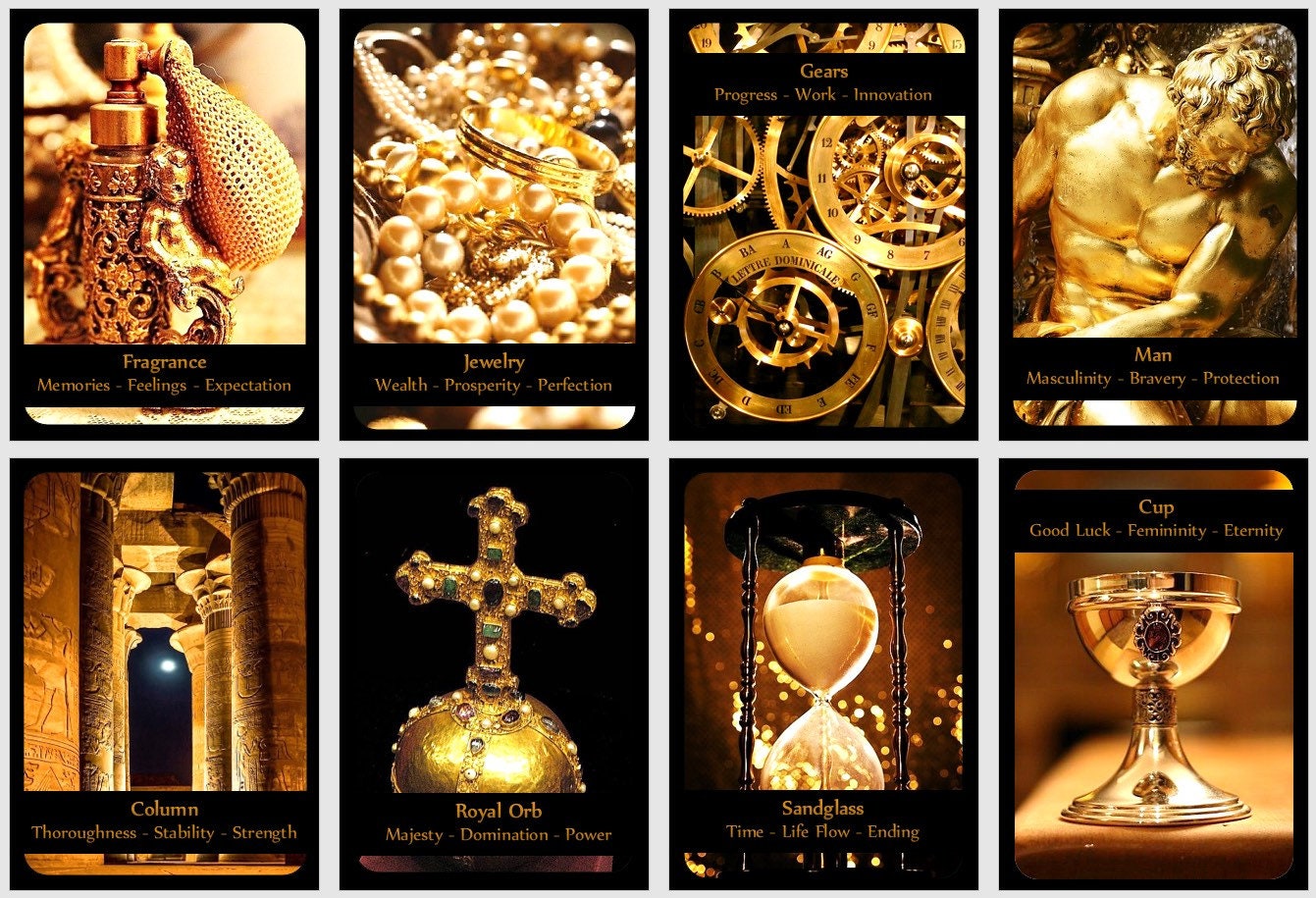 Success and Prosperity Oracle Deck. Good Luck Oracle Cards - Etsy