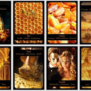 Success and Prosperity Oracle Deck. Good Luck Oracle Cards - Etsy
