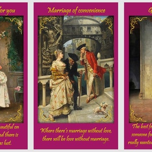 Romance Angels Oracle Deck. Love Oracle Cards - Etsy