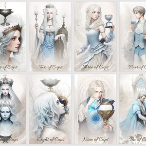 Divine Magic Tarot Deck. Renaissance Purity and Innocence Tarot - Etsy