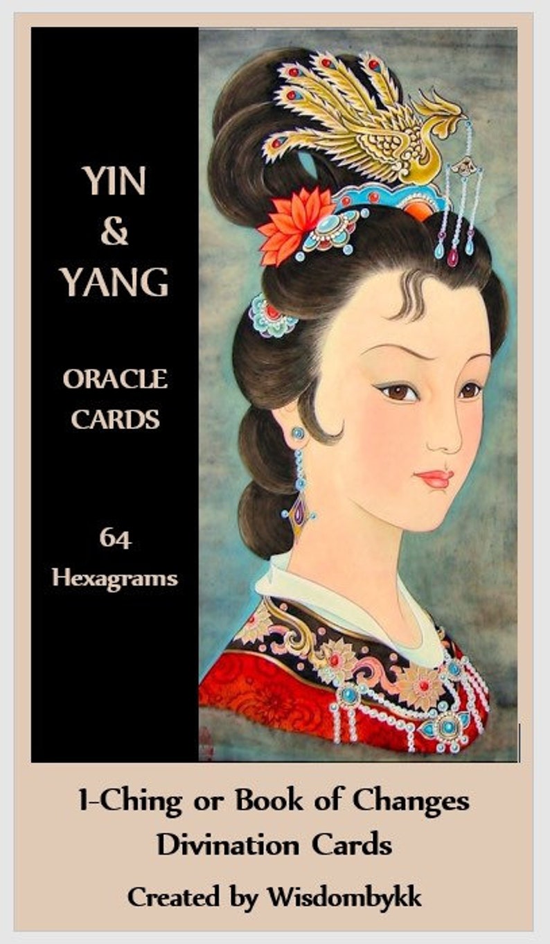 Yin and Yang Oracle Cards. I Ching. Book of Changes - Etsy