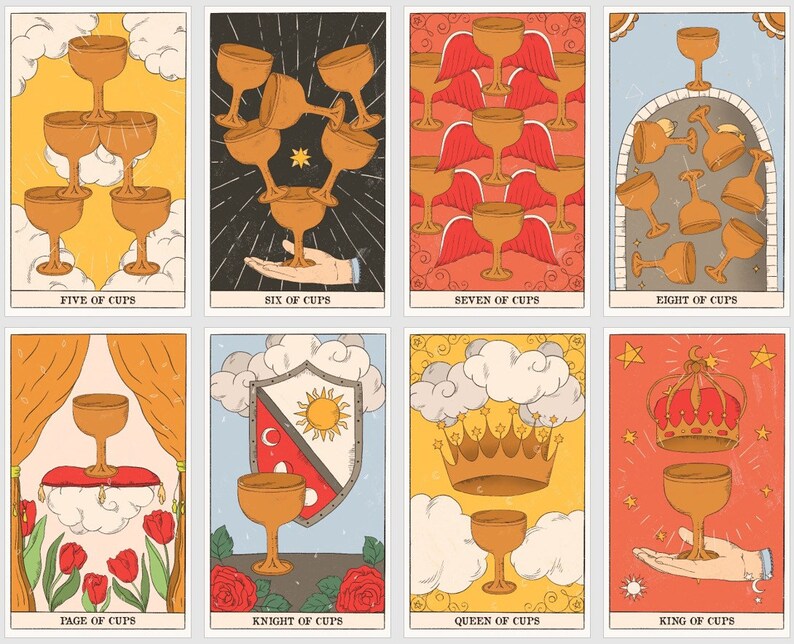 Fools Magic Tarot Deck. Cartoon Inspired Tarot - Etsy