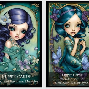 Kipper Cards. Oracle of Bavarian Miracles. Extended Version. - Etsy