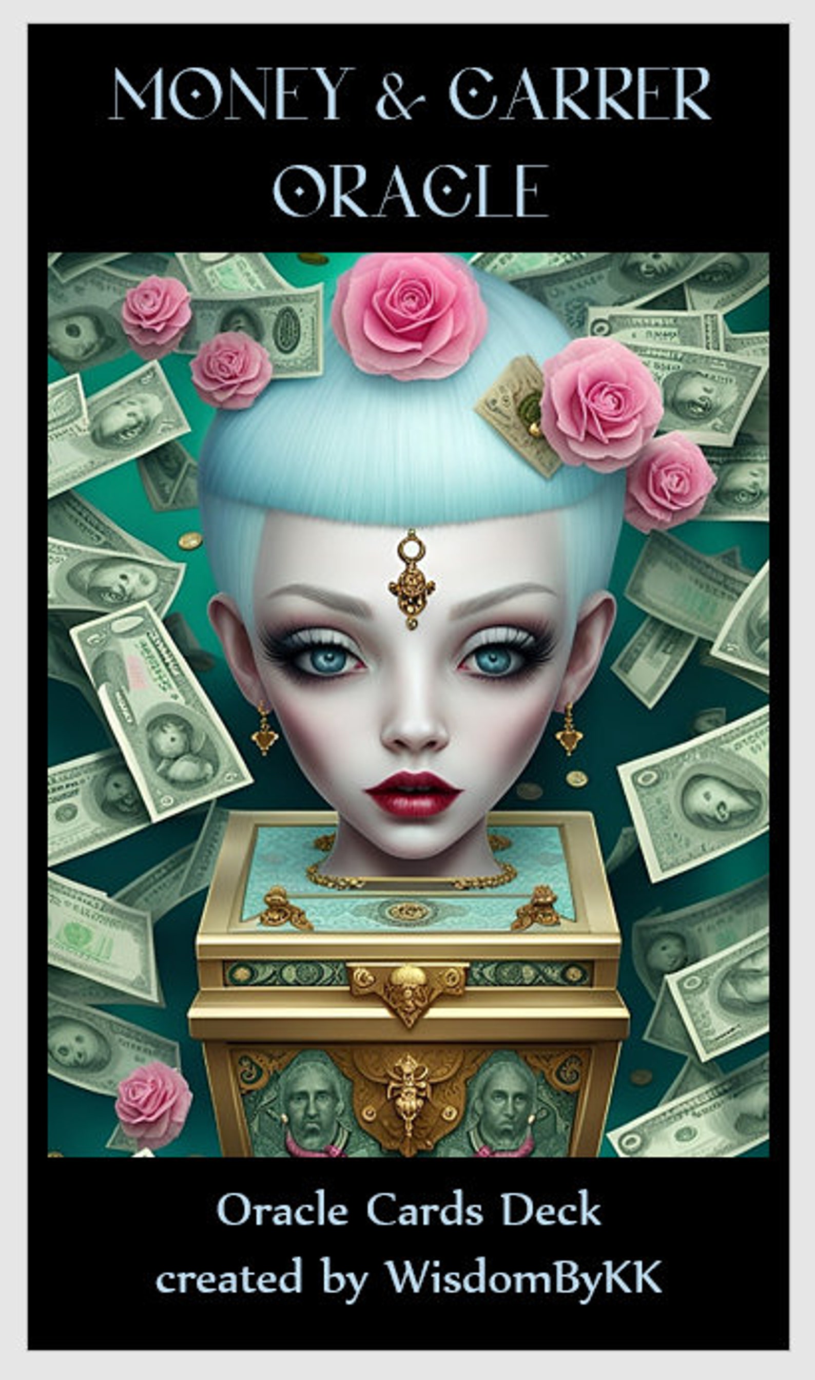 Money and Career Oracle Cards Deck. Surreal Art - Etsy