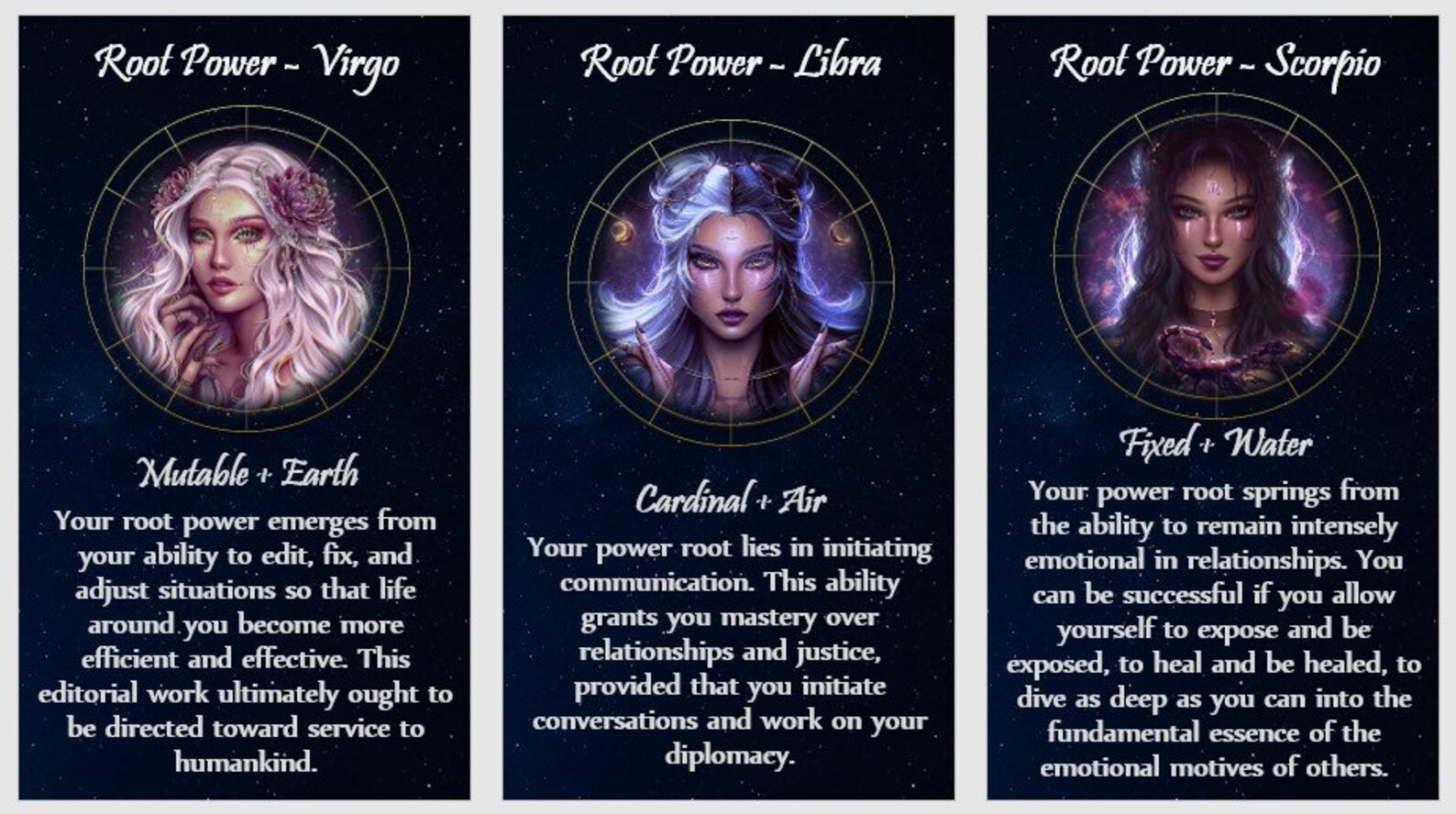 Astrology and Zodiac Oracle Deck. Prediction Oracle Cards. - Etsy