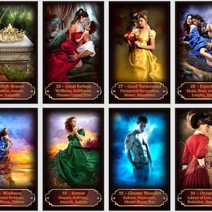 Kipper Cards. Extended Version Oracle Deck. Romantic Love Oracle. - Etsy