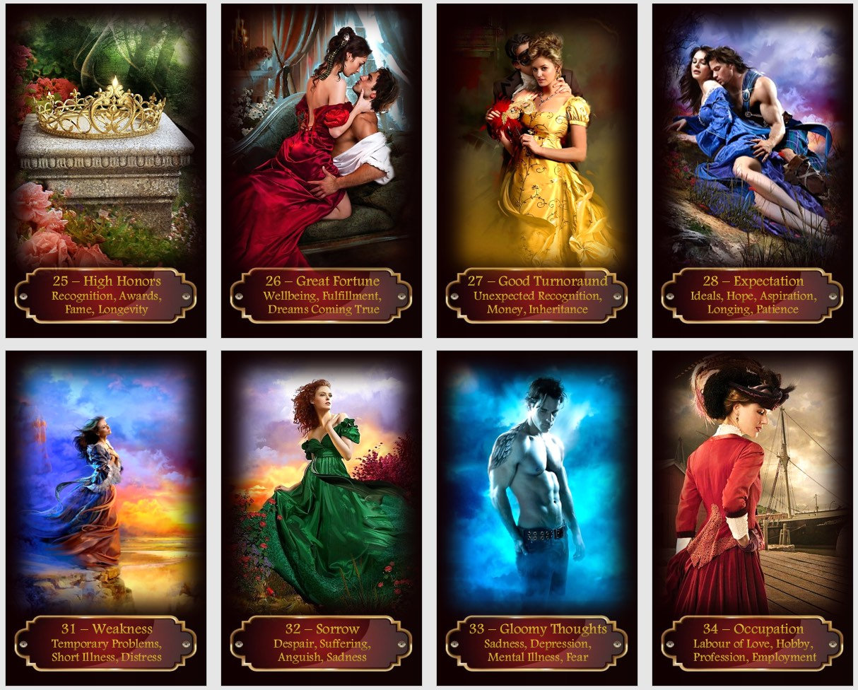 Kipper Cards. Extended Version Oracle Deck. Romantic Love - Etsy