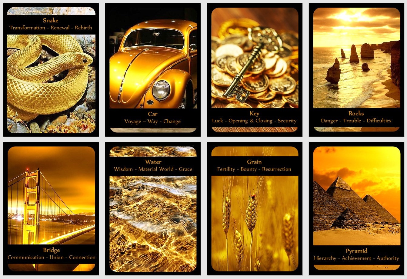 Success and Prosperity Oracle Deck. Good Luck Oracle Cards - Etsy