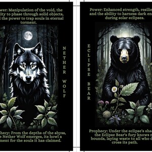 Witch Oracle of Dark Magic. Witchcraft Oracle Cards - Etsy