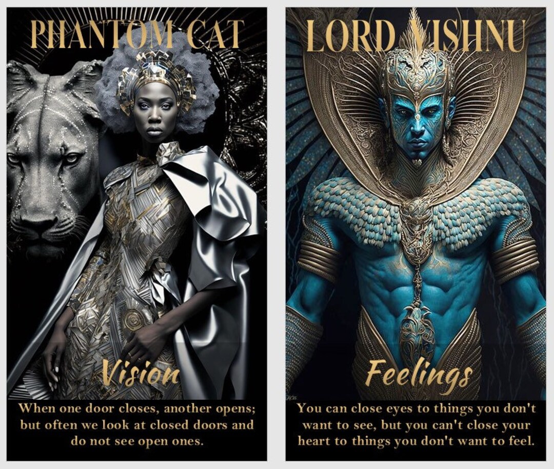 Oracle of Mythical Creatures Cards. Mythic Monsters and Divine ...