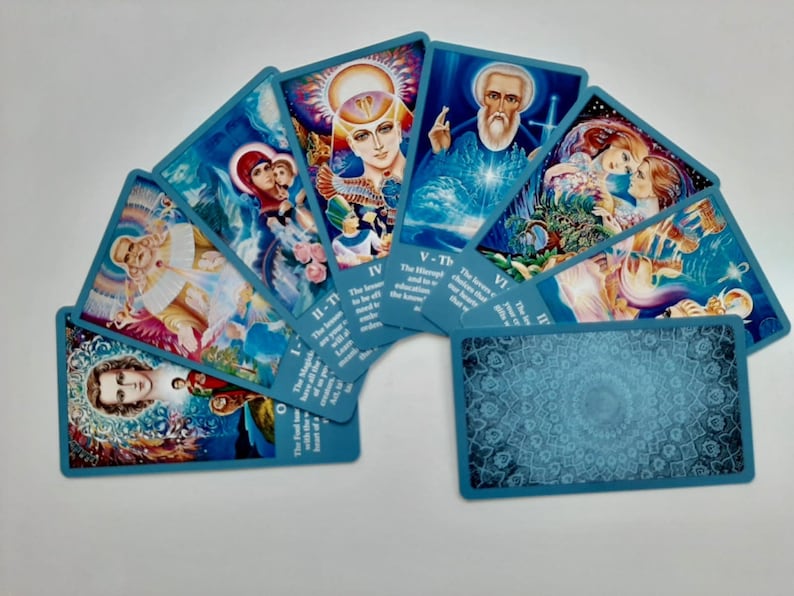 Heaven Faith Tarot Deck. Wisdom Messages Tarot - Etsy