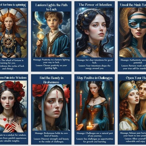 Fortune Manifestation Oracle Cards Deck. Good Luck and Love - Etsy