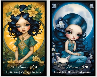 Telepathy Oracle Cards - 56 Card Deck - Synchronicities & Blessings to ...