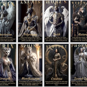 Oracle of Mythical Creatures Cards. Mythic Monsters and Divine ...