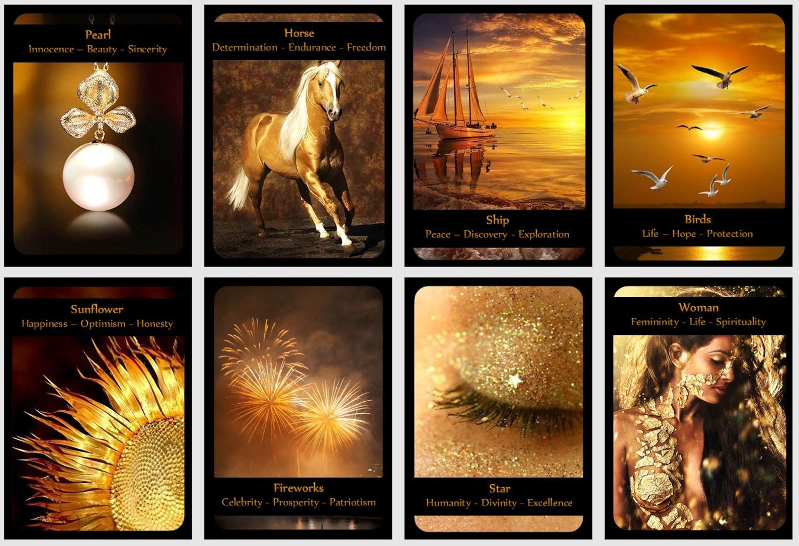 Success and Prosperity Oracle Deck. Good Luck Oracle Cards - Etsy