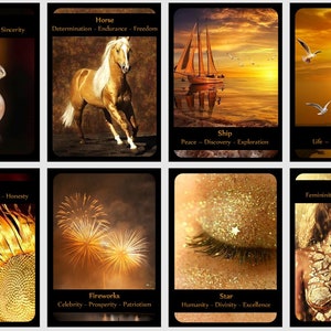 Success and Prosperity Oracle Deck. Good Luck Oracle Cards - Etsy