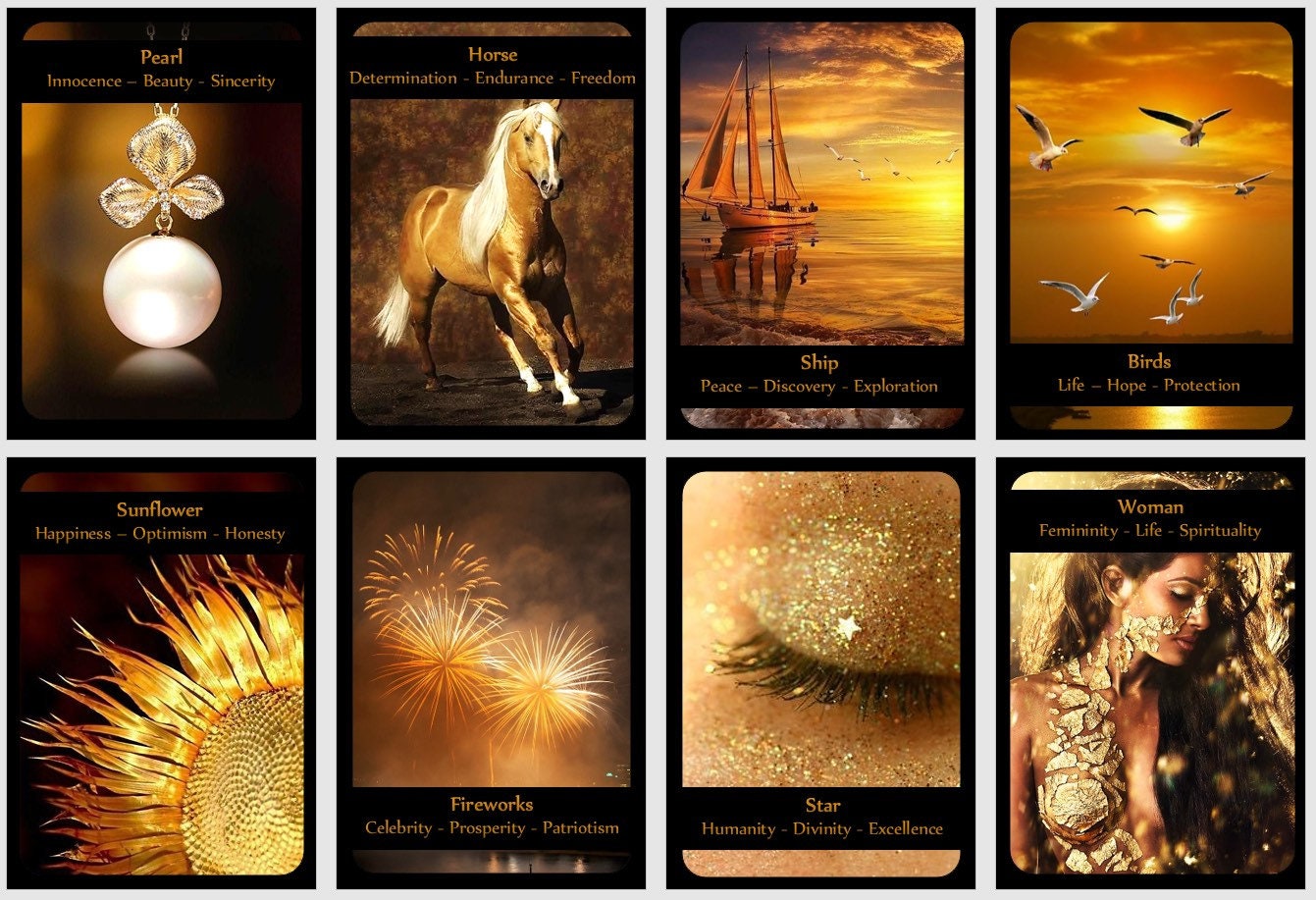 Success and Prosperity Oracle Deck. Good Luck Oracle Cards - Etsy