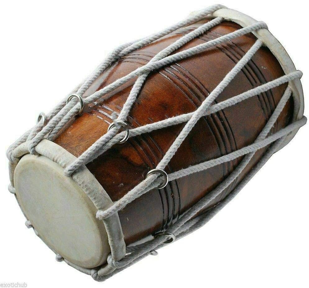 Dholak Naad Folk Wedding Kirtan Dholak Dholki Instrument de - Etsy France
