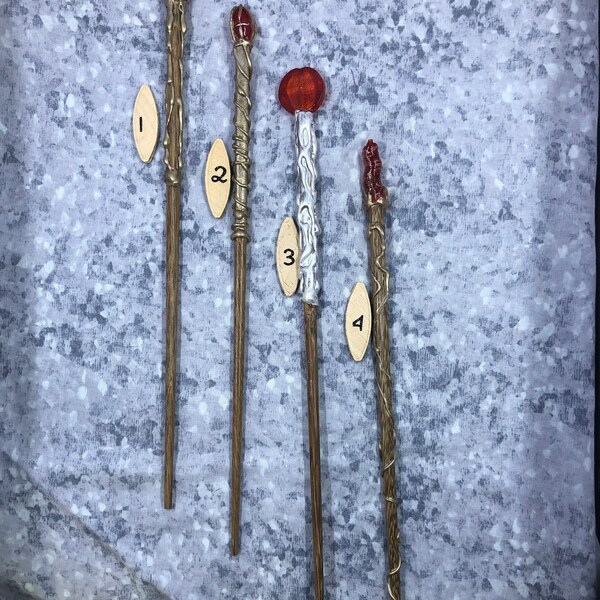 Red Magic Wand - Etsy