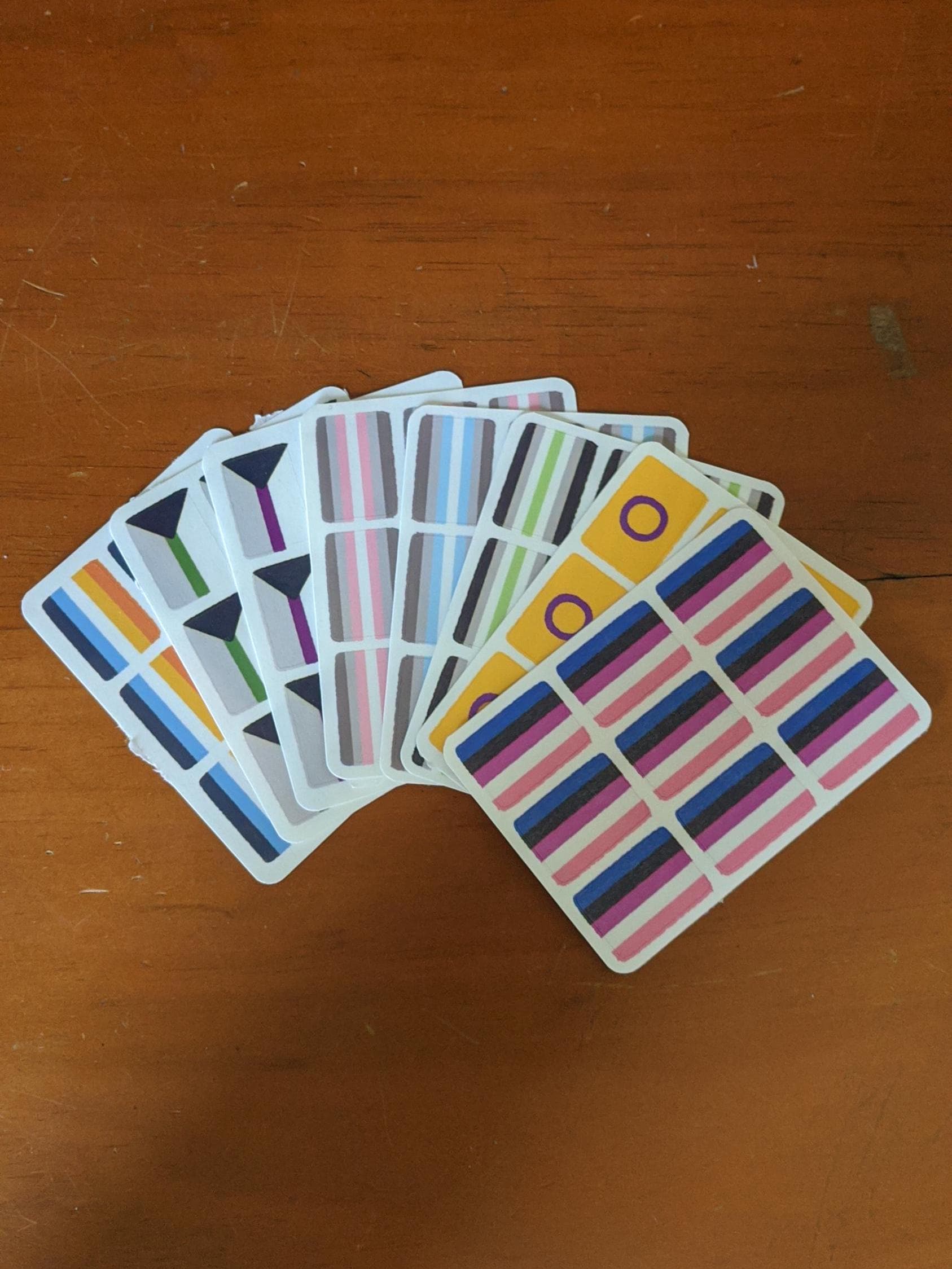 Pride Flags (pt.2) [sticker Sheets] - Etsy
