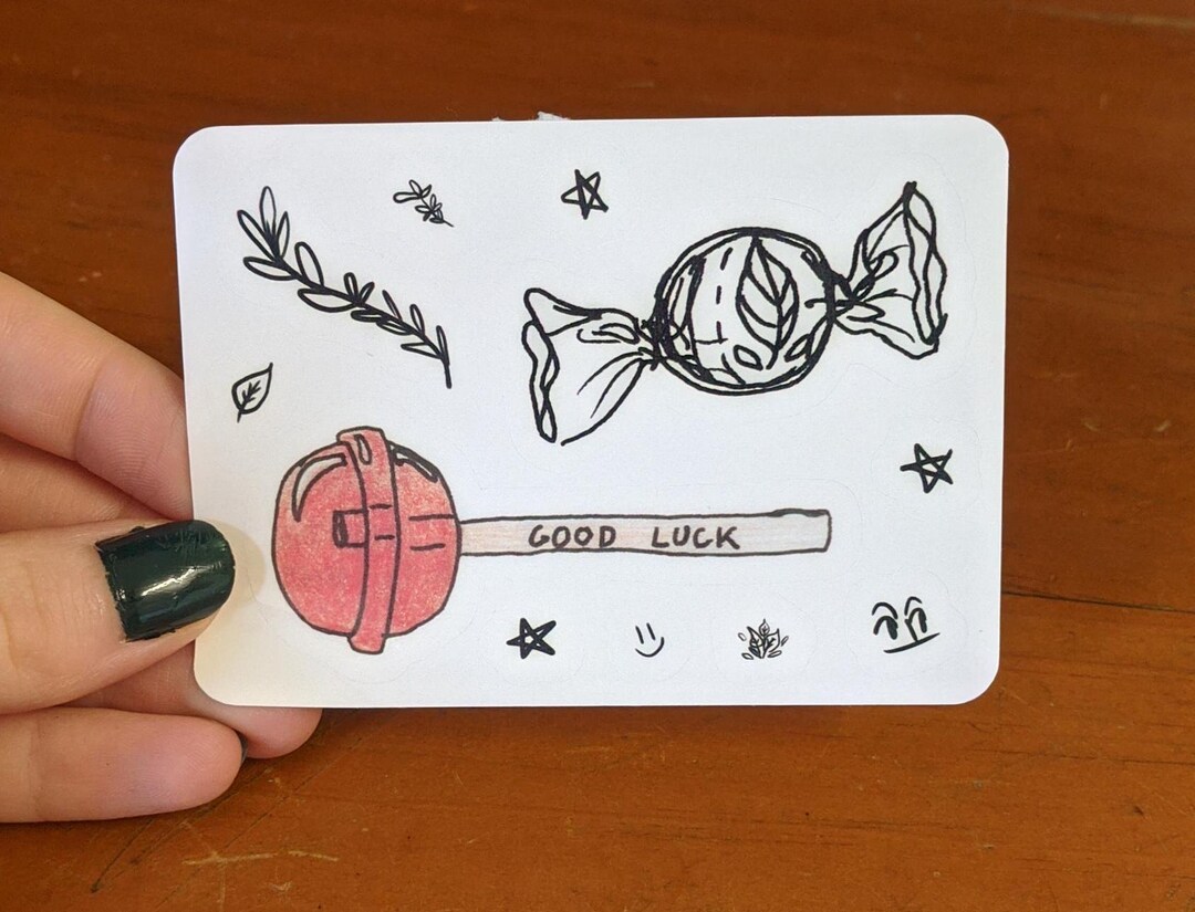 Good Luck [sticker Sheet] - Etsy